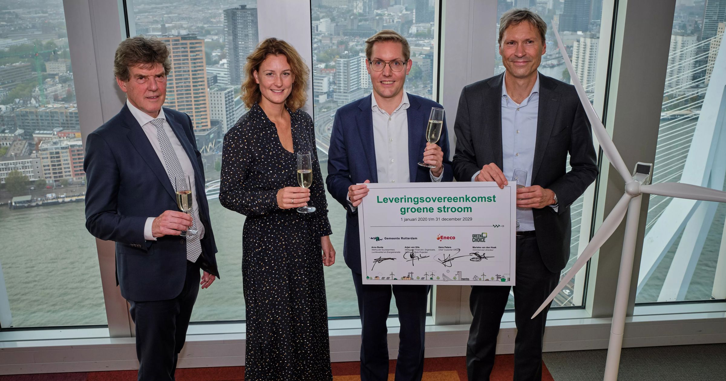 Rotterdam zet in op groene stroom van eigen bodem | Greenchoice